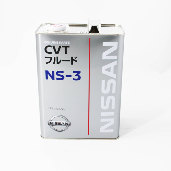 NISSAN. Трансмиссионное масло NS-3 CVT Fluid, 4 л. KLE5300004 - купить ...