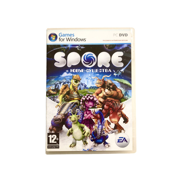 Игра Игра Игра PC DVD Spore / Спор (Симулятор, Экшн, Приключения, Maxis ...