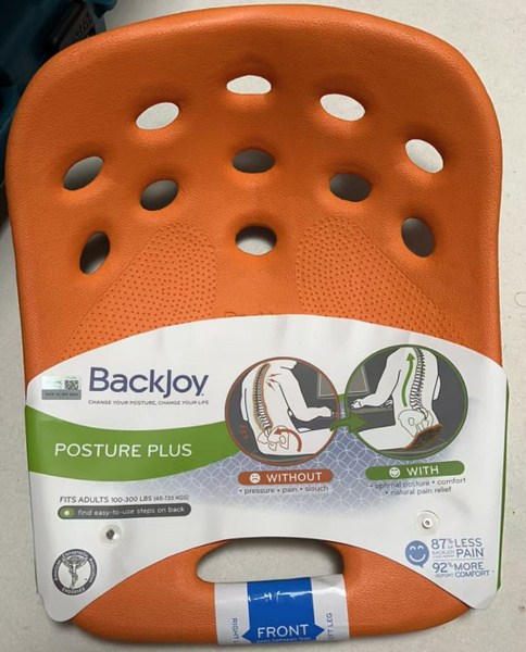 Соответствующая позиция в подкладке кресла "BackJoy" оранжевая купить на OZON по низкой цене ...