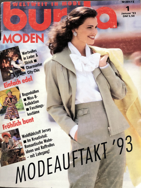 Журнал Бурда (Burda Style) № 1 1993 год На Немецком #48 | Бурда Энне купить на OZON по низкой ...