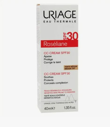 Uriage СС крем "Roseliane" SPF 30 купить на OZON по низкой цене (784000291)