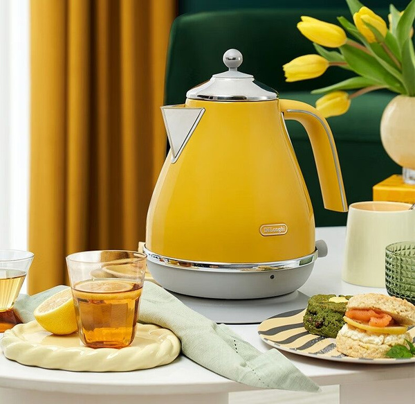 DeLonghi Электрический чайник KBOC2001-Y, желтый купить на OZON по ...