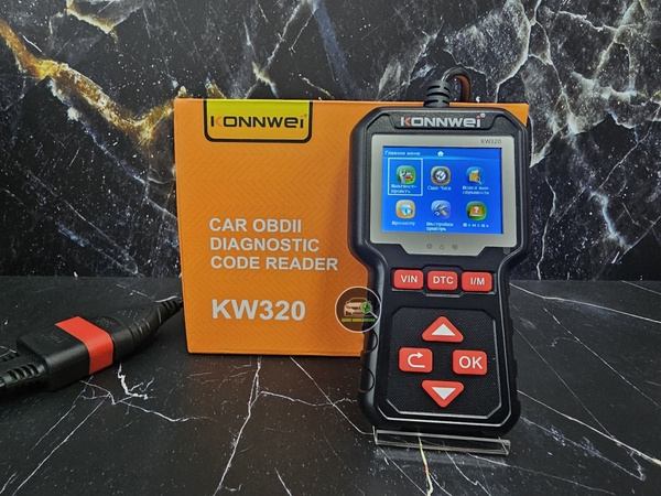 Универсальный автосканер Konnwei KW320 OBD2 OBD II купить на OZON по низкой цене (1719384785)
