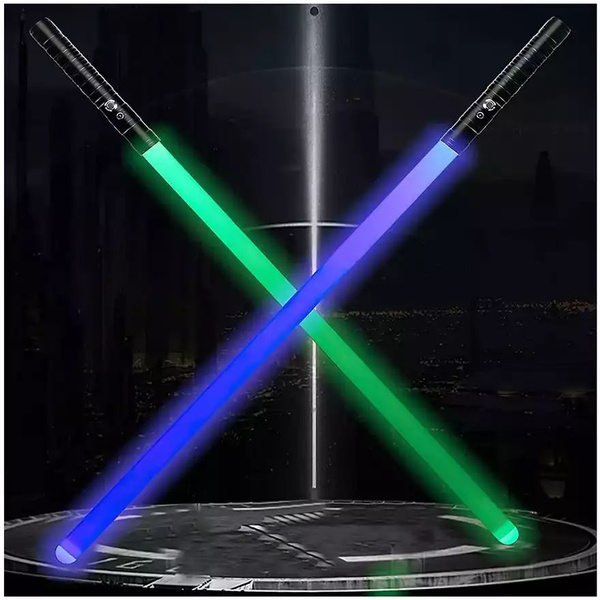 Металлический световой меч Laser Sword на батарейках 77см BS697 Красный ...