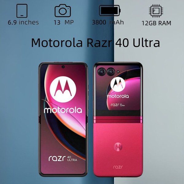 Смартфон Motorola Razr 40 Ultra 256 ГБ 8 ГБ Красный OLED/AMOLED 1 SIM купить c доставкой на OZON ...
