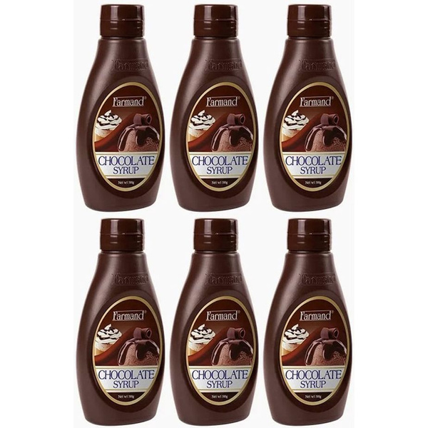 Сироп Farmand Шоколад 500 мл, набор: 6 штук купить на OZON по низкой ...