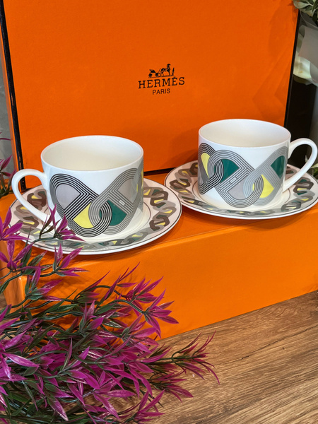 Характеристики Hermes Чайная пара Rallye 24 "Гонки ", 250 мл, на 2 перс ...