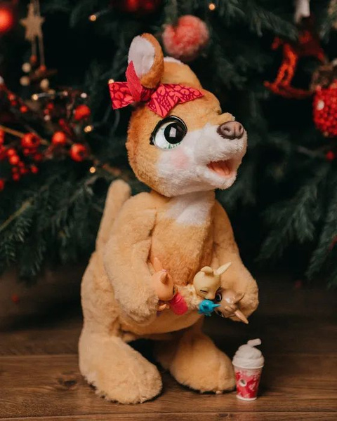 Интерактивная игрушка Кенгуру Джози и ее малыши Furreal Friends E6724 ...