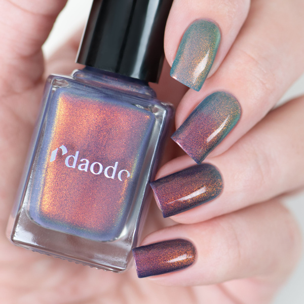 Masura Термо-лак для ногтей DAODO Рассветы, сине-зеленый, 12 мл купить ...