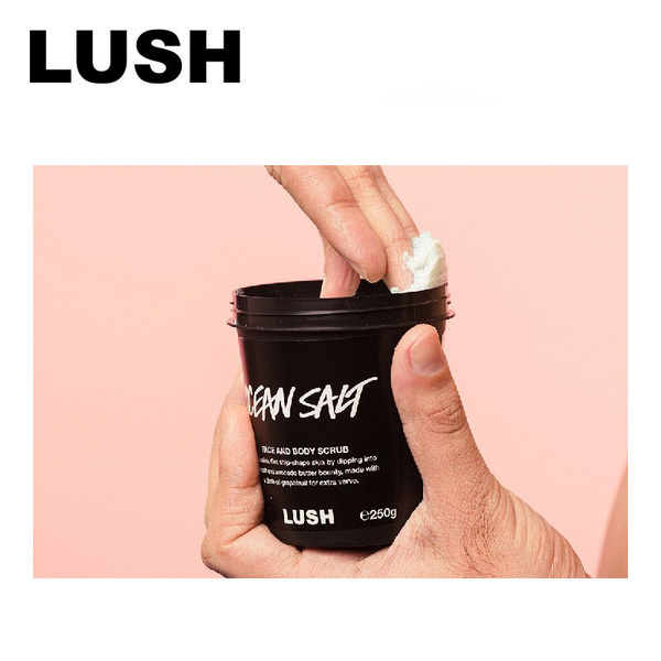 LUSH OCEAN SALT океанский кристалл - скраб для лица от черных точек ...