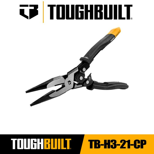 TOUGHBUILT TB-H3-21-CP Плоскогубцы 9-дюймовые купить на OZON по низкой цене (1749264497)