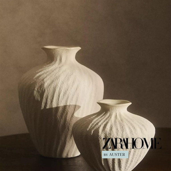 Ваза ZARA HOME TEXTURED CERAMIC VASE купить c доставкой на OZON по ...