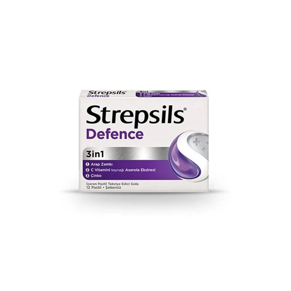Strepsil Defence 12 леденцов для горла купить на OZON по низкой цене ...