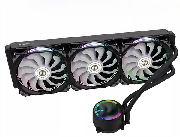 Встроенный радиатор центрального процессора компьютера ALSEYE M360 с ...