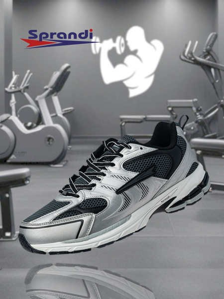 Кроссовки Мужской Sprandi Экозамша Спортивная ходьба, размер 40 R (средняя) Лето Шнурки Китай ...