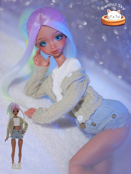 BwithU 1/4 BJD Bezy Momoni Slim Boy Смола 40 см Модная шарнирная кукла ...