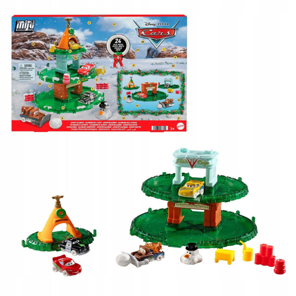 Адвент-календарь Mattel Disney Cars - Машинки с героями мультфильма ...
