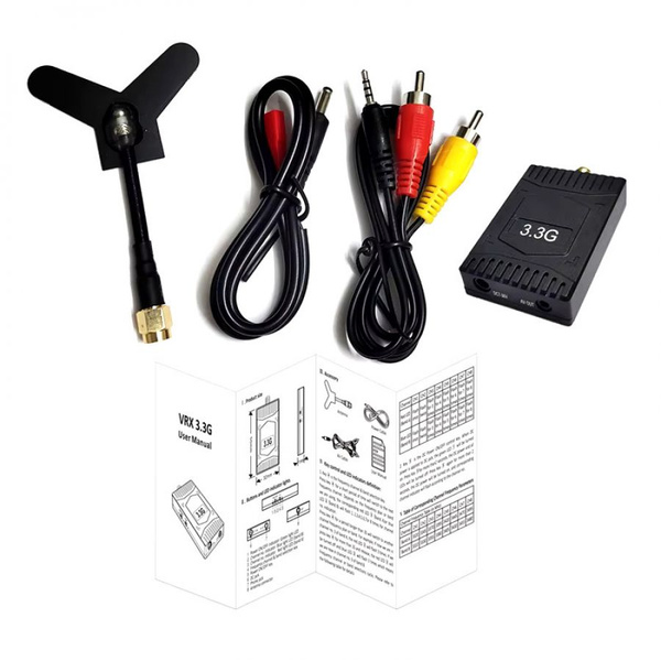 Видеоприемник FPV VRX 3,3 GHz с 8 каналами для RC моделей купить на OZON по низкой цене (1772449093)