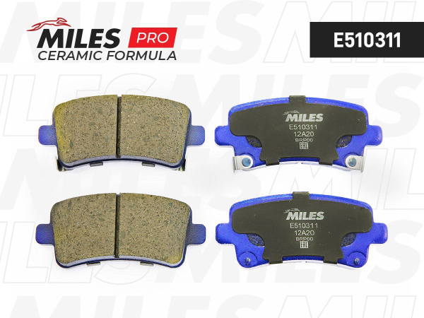 MILES Колодки тормозные, арт. E510311 купить на OZON по низкой цене ...