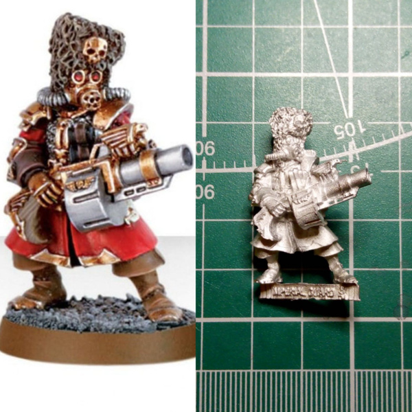 Vostroyan Firstborn w/Grenade Launcher 2005 Imperial Guard Warhammer ...