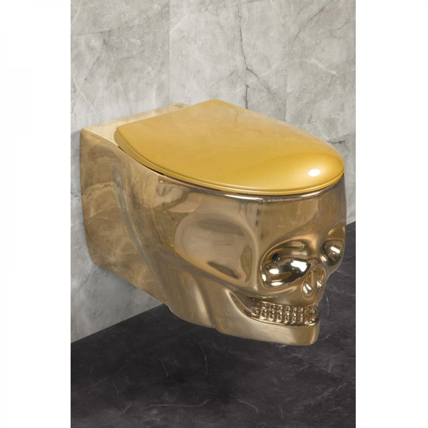 Подвесной унитаз CRANIO-GOLD Z19-44G купить на OZON по низкой цене (1935077266)