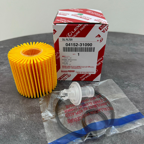 Toyota Фильтр масляный арт. Фильтр масляный картридж 04152-31090 для Toyota/Lexus с моторами 2.5 ...