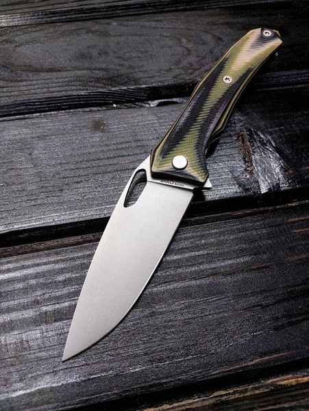 Складной нож "Бизон" (Сталь Elmax, Тайга G10) купить на OZON по низкой цене (1809421093)