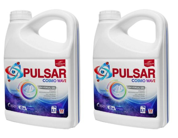 Pulsar Cosmo Wave Гель для стирки, универсальный, 2700 мл, 2 шт купить ...