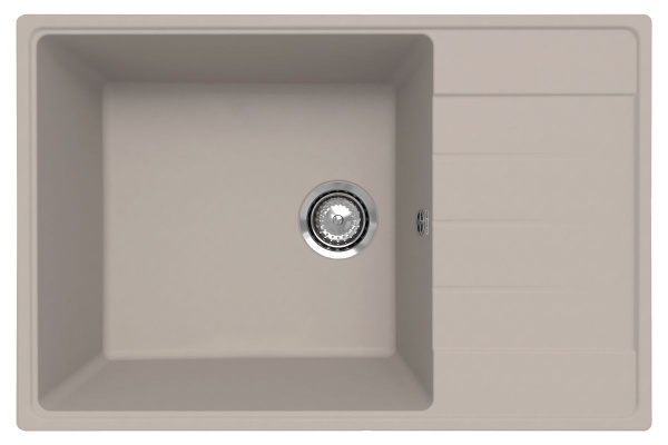 Кухонная мойка ULGRAN Quartz Prima 760-02 лен купить на OZON по низкой цене (1835174226)