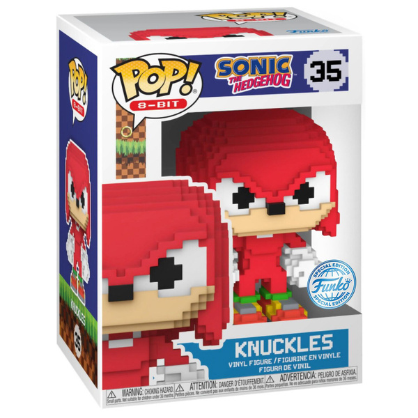 Фигурка Funko POP! 8-Bit Sonic the Hedgehog Knuckles (Exc) 83034 (35 ...