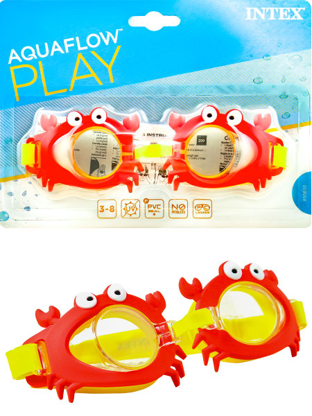 Очки для плавания INTEX Возраст: 3-8 лет Арт. 55610 купить на OZON по ...