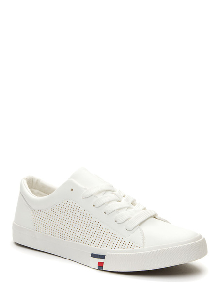 Кеды Мужской Keddo Искусственная кожа, размер 44 6 На любой сезон Шнурки Великобритания купить c ...