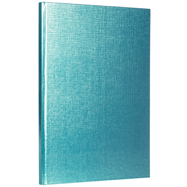 Бизнес-блокнот Hatber 80 листов, А4, 5-цв. блок, клетка, твердый переплет Бумвинил -Metallic ...