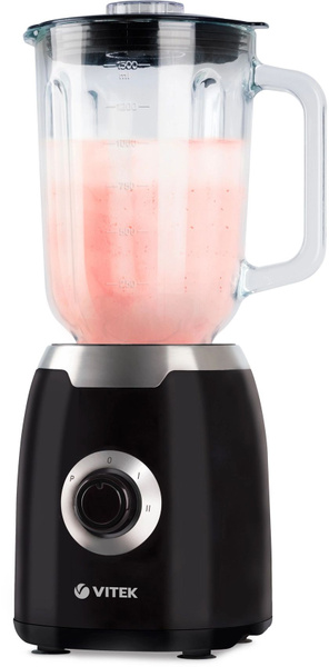 Блендер стационарный Vitek VT-8597, 1500 Вт, черный купить на OZON по низкой цене (1873281428)