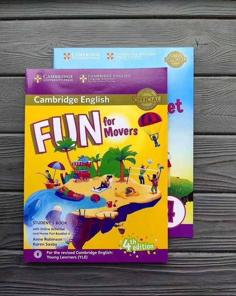 Fun for Movers Student's Book, Home booklet+CD купить на OZON по низкой ...
