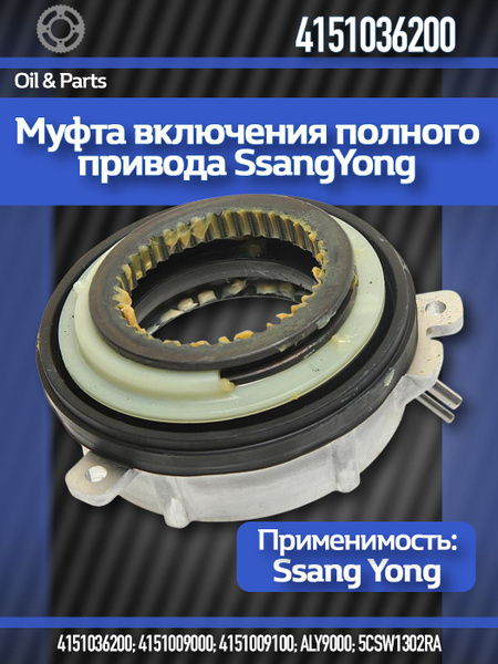 Муфта включения полного привода ХАБ арт.4151036200 / подключения ...