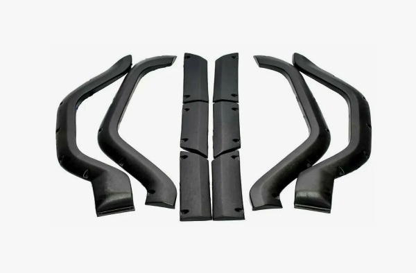 Молдинги (расширители) УАЗ 469, 3151, 31519/Хантер широкие (АБС 10 поз)купить c доставкой на ...