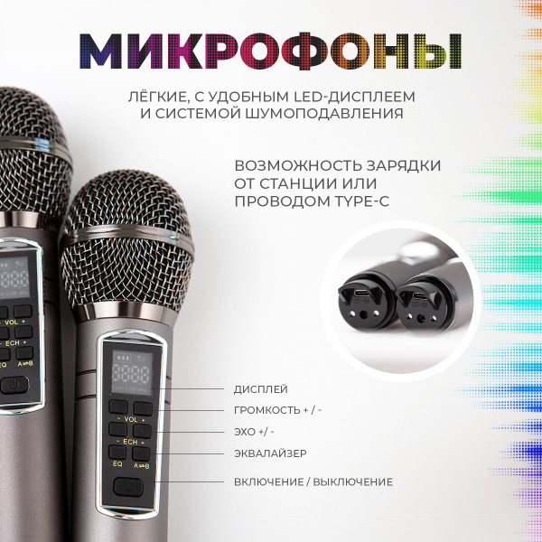 REXUS Микрофон для живого вокала mic only, черно-серый купить на OZON ...