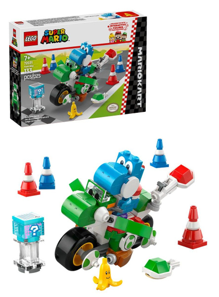 72031 Конструктор LEGO Super Mario Yoshi Bike Мотоцикл Йоши 133 детали ...