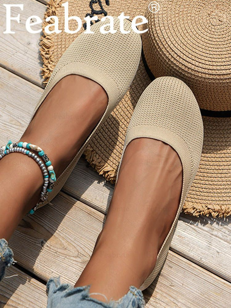 Лоферы Женский Feabrate бежевый нейтральный, размер 37 Без каблука На любой сезон Без застёжки ...