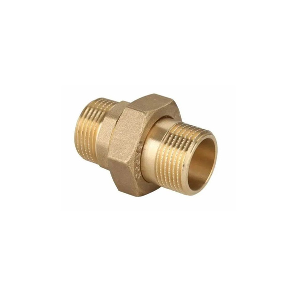 Американка латунная прямого соединения 1/2" наружная резьба TIM HKM022 ...