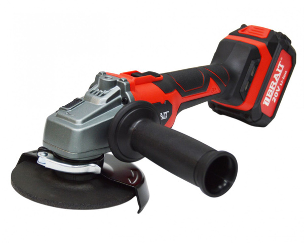 Болгарка BRAIT BCAG20/125-4PUBL PRO (Акб 20В, 10000 об/мин, Бесщеточный двигатель, плавный пуск ...