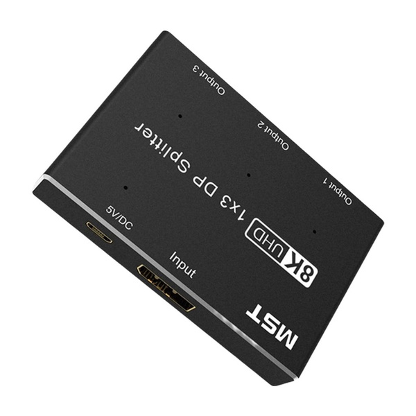 Адаптер-разветвитель DisplayPort на UHD SST 8K при 60 Гц 4K при 120 Гц ...