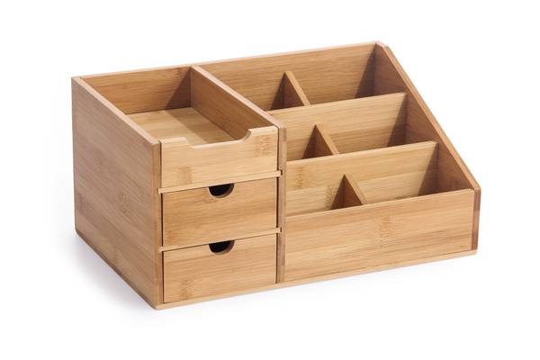 BambooLife ДЕФЕКТ (см ФОТО!) Настольный органайзер для косметики из бамбука купить на OZON по ...