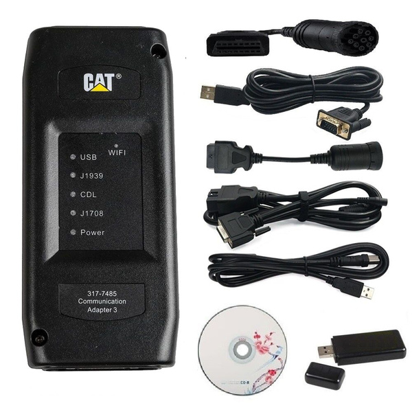 Диагностический инструмент для грузовых автомобилей CAT ET 3 Adapter ...