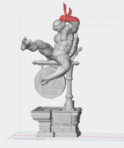 Фигурка Микеланджело Черепашки-ниндзя TMNT 23см, CA3D Studios купить на ...