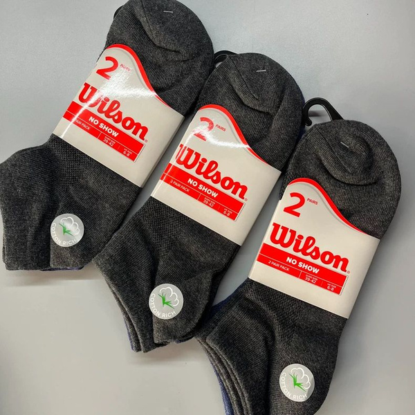 Носки Женский Мужской Wilson размер универсальный Полиэстер Стрейч коттон Альпинизм Беговые