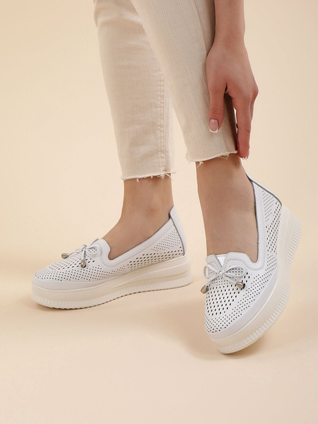 Слипоны Женский Covani Натуральная кожа Танцы, Бег, размер 40 7 Лето Без застёжки Россия ...