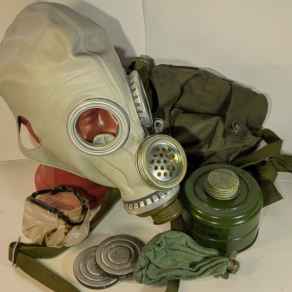 Шм-62му Противогаз военный ПМГ-2 (3 размер) 1974 года купить на OZON по низкой цене (1934468628)