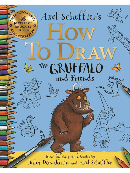 How to Draw The Gruffalo and Friends Learn to draw Груффало обучение ...